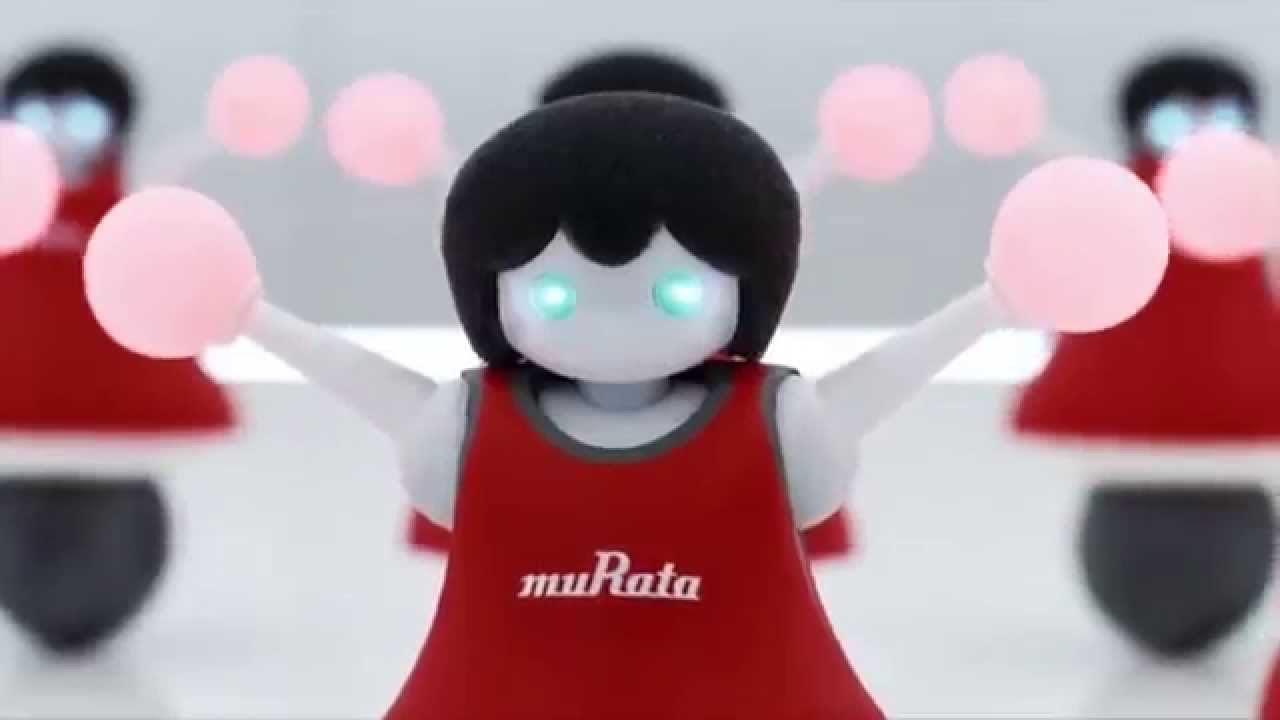 Robotic Cheerleading Squad Impresses With Technology, Cuteness - YouTube