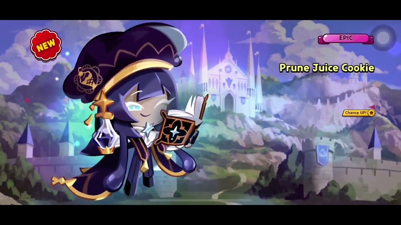 Cookie Run Kingdom : Prune Juice Cookie Costume - YouTube