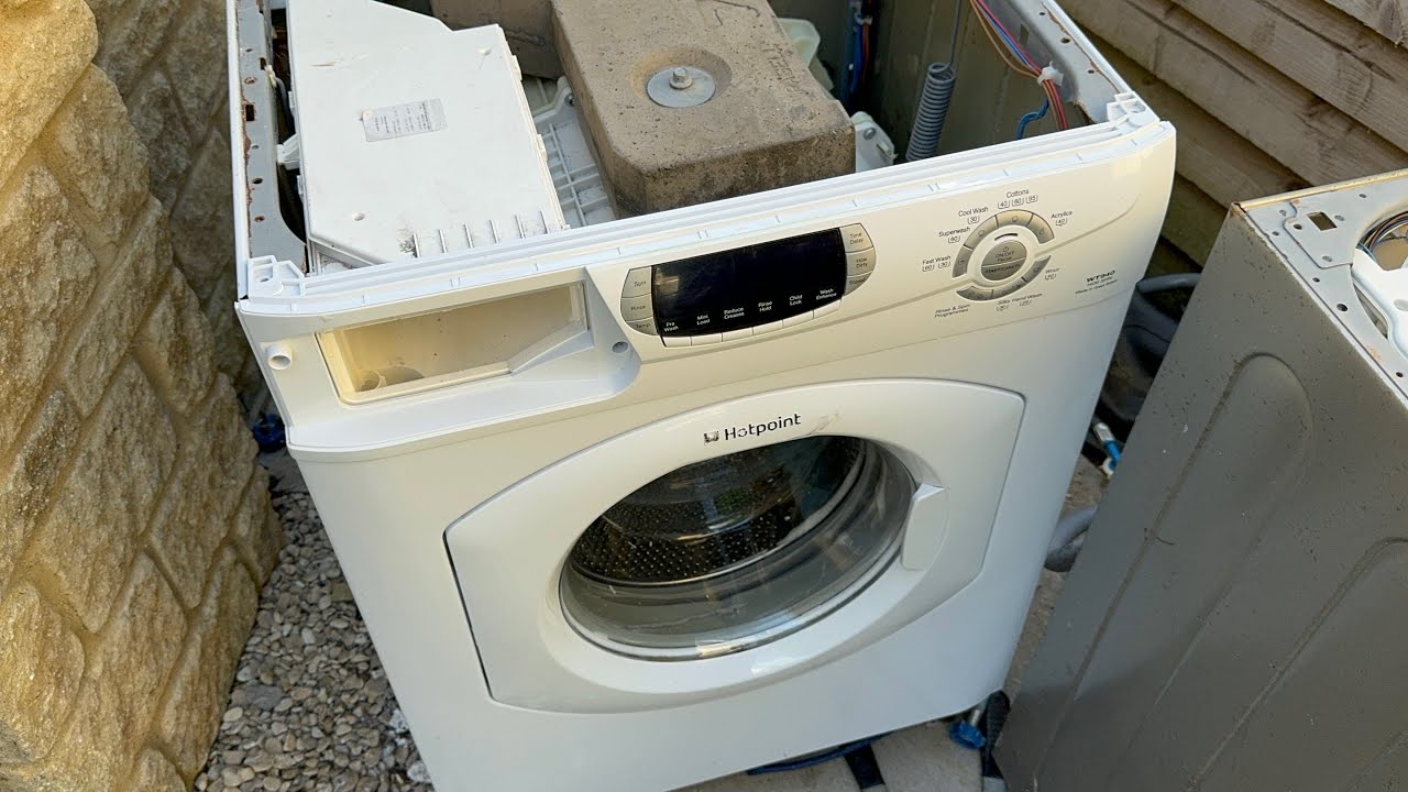 Hotpoint WT960 | A little restore/rebuild with @BOSCHCLASSIXX1200 - YouTube