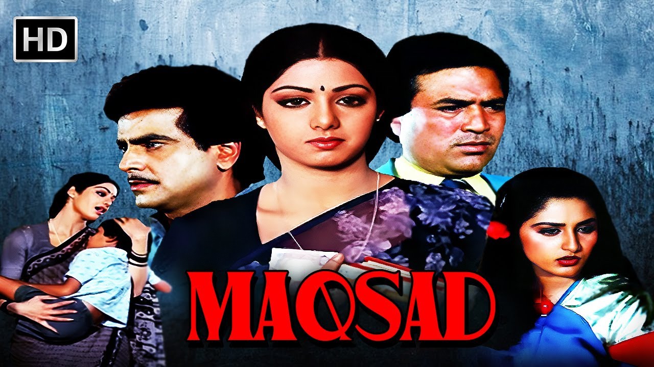 80s Popular Movie - Maqsad (1984) मक़सद | Jeetendra, Rajesh Khanna ...
