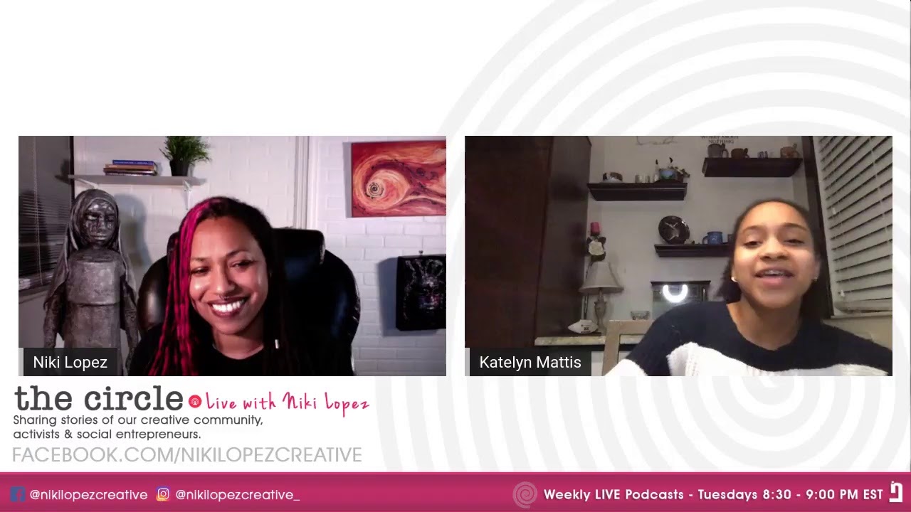 Welcome to: ‘The Circle: LIVE with Niki Lopez!!! Interviewing: Katelyn ...