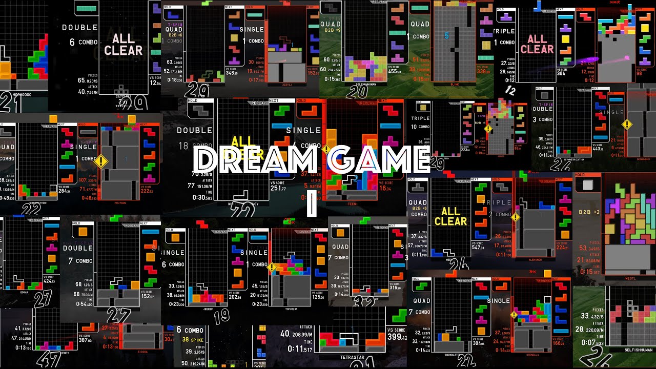 Dream Game 1(Part 1) - A TETR.IO Montage - YouTube