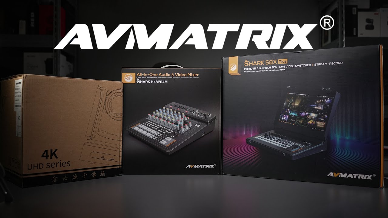 Avmatrix S8X Plus, S4M ve P20 İnceleme - YouTube