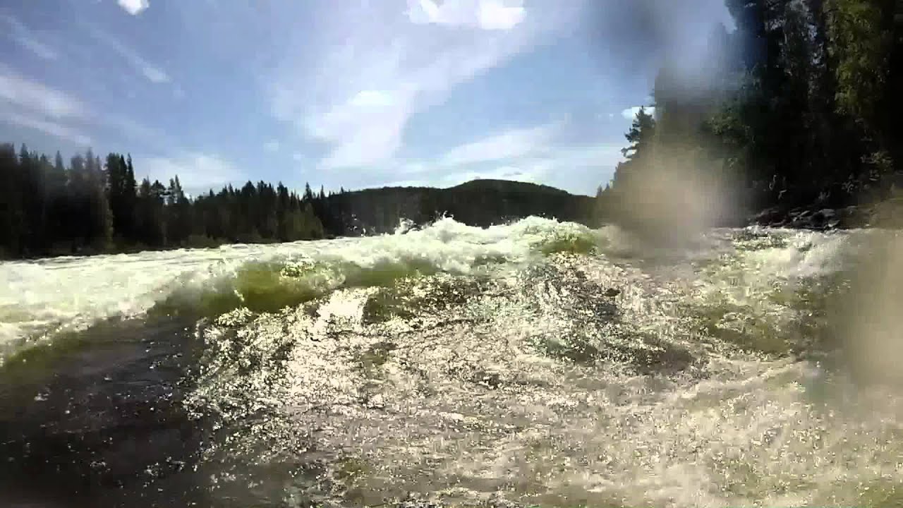 Rafting Vindeln Sweden - YouTube