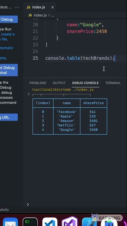 Javascript Console Log Tips And Tricks Youtube