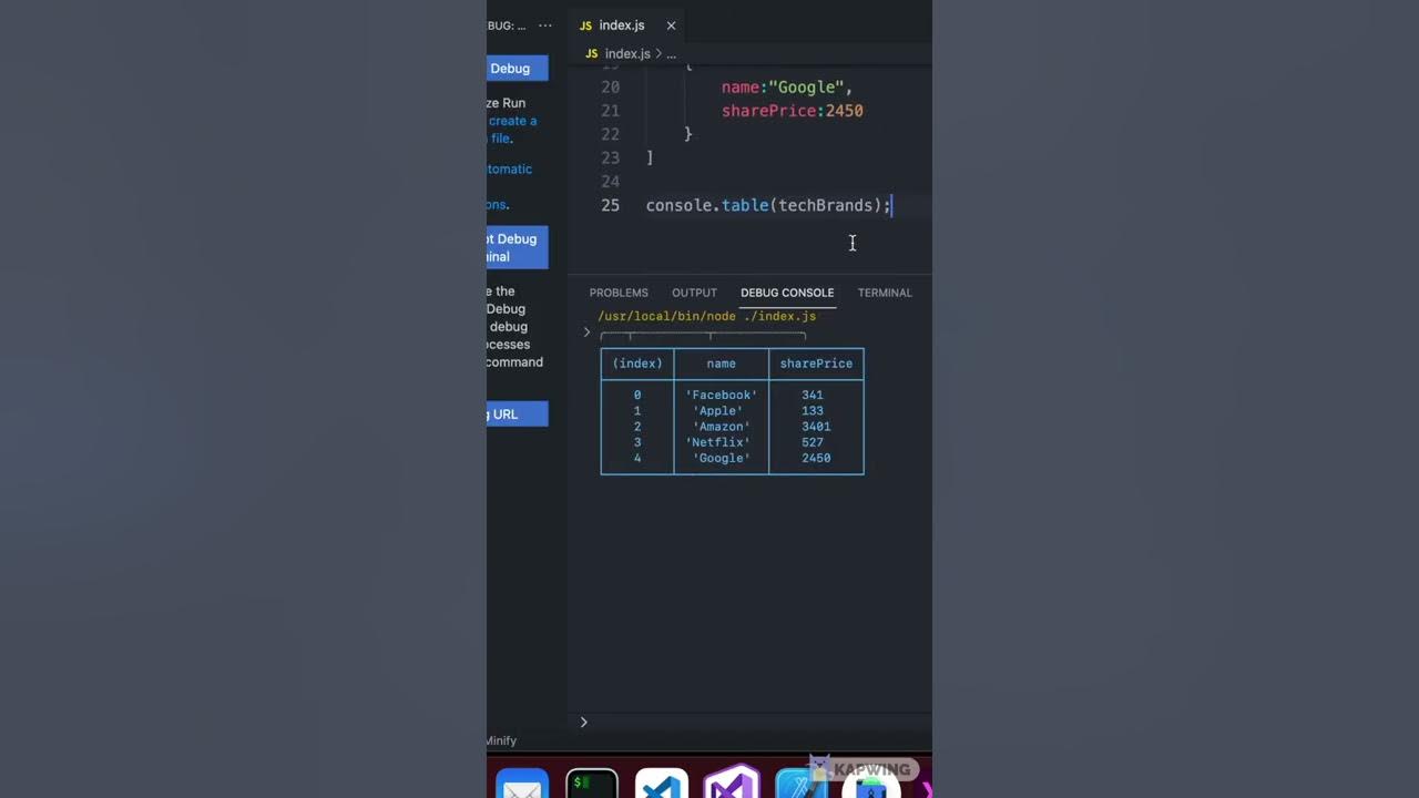 JavaScript console log tips and tricks - YouTube