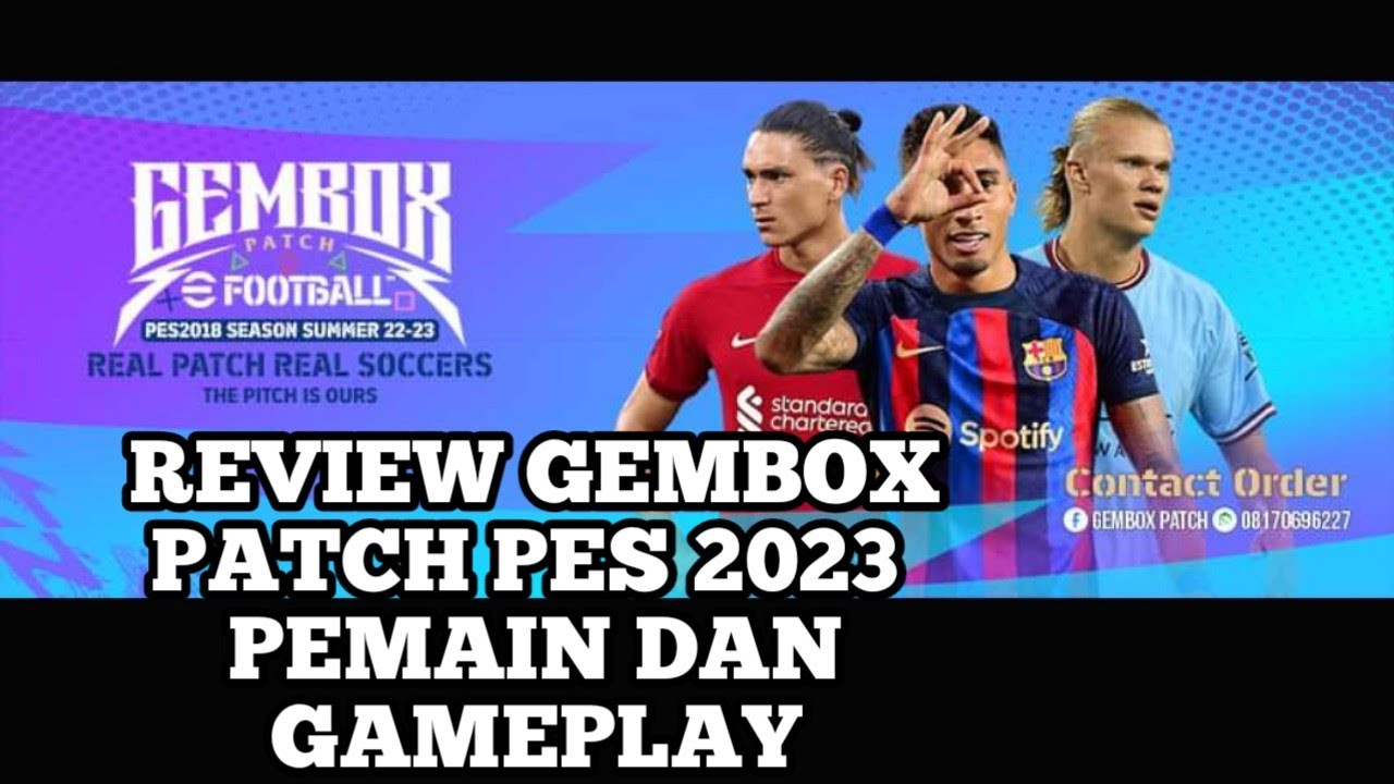 Review gembox patch pes 2023 summer - YouTube