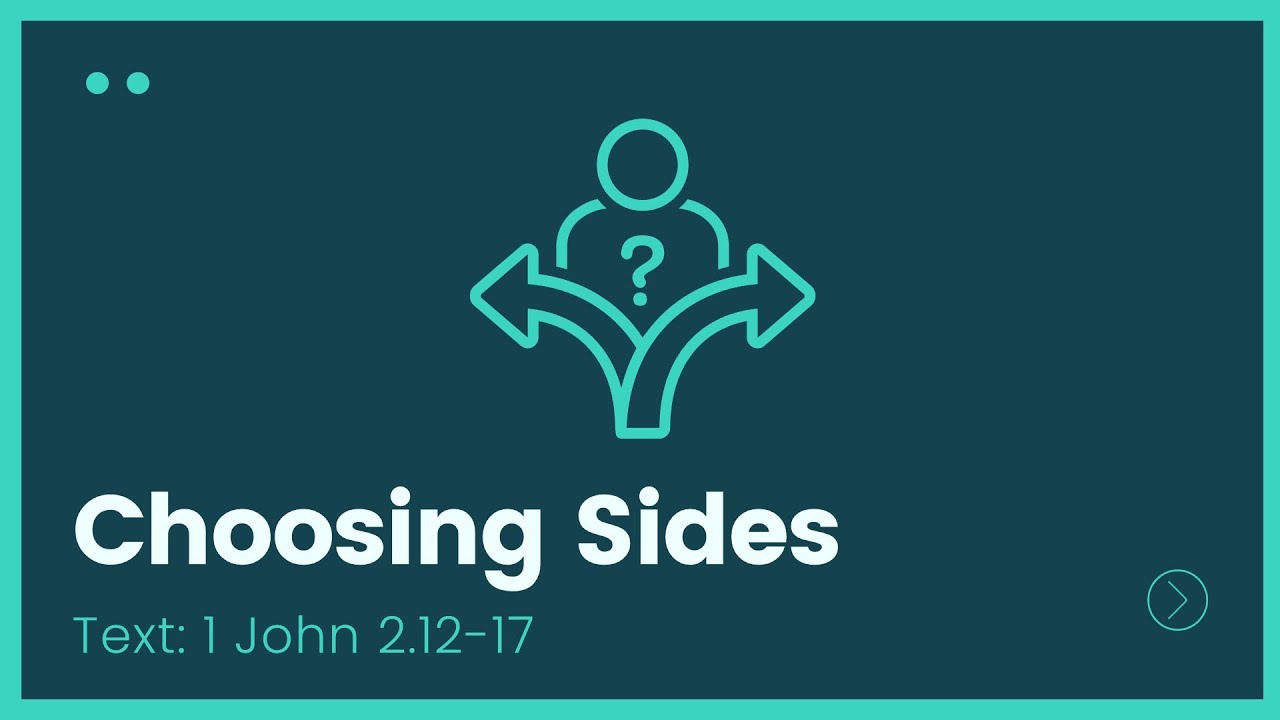 Choosing Sides (Kyle Sanders) - YouTube