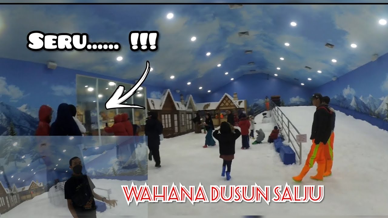 Wahana Dusun Salju #semilir #dusunsemilir - YouTube