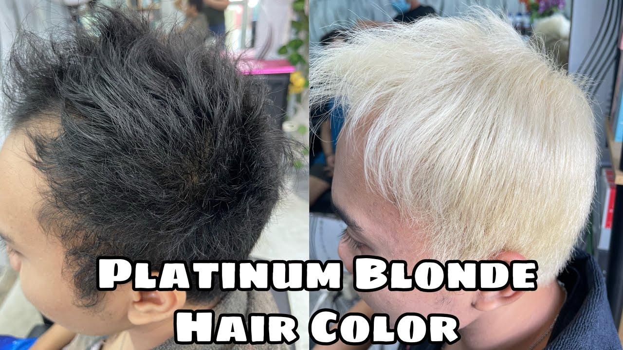 Hair Bleaching Tutorial | Platinum Blonde Hair Color | Chading - YouTube