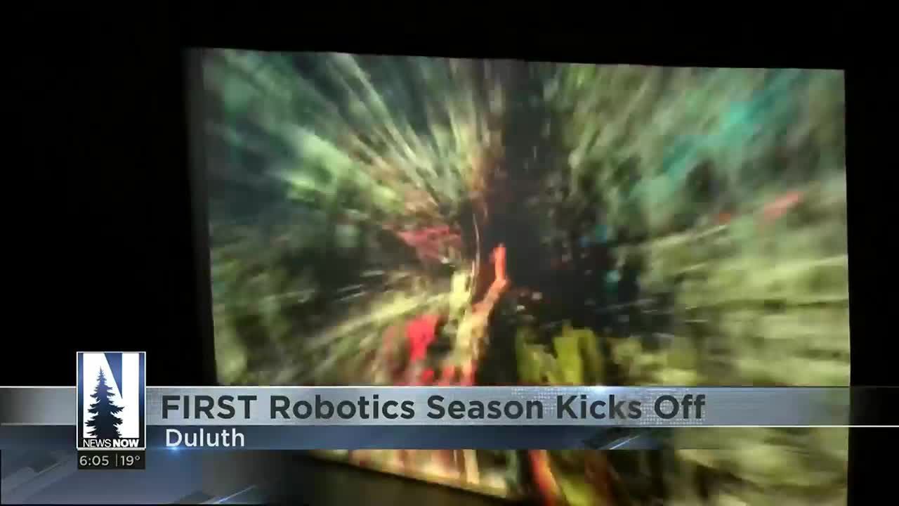 FIRST Robotics holds kickoff event in Duluth - YouTube