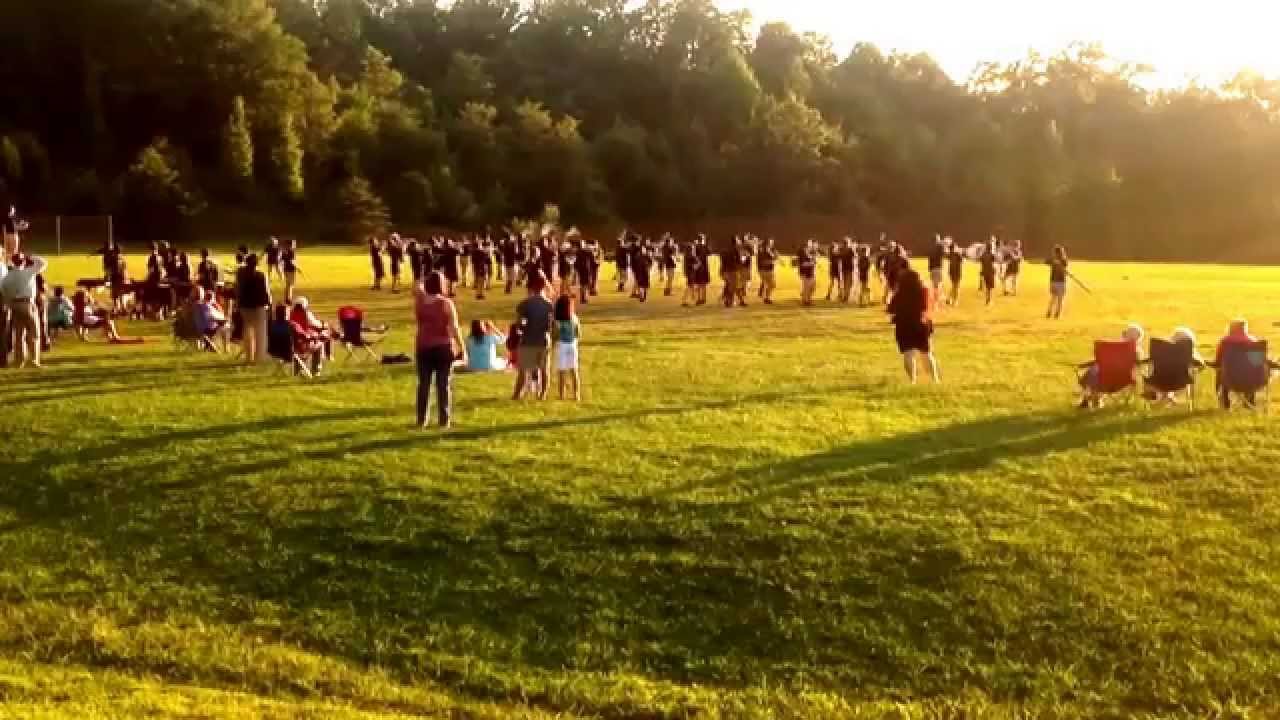 Brooke Point Marching Black Hawks parent preview 2014, part 2 - YouTube