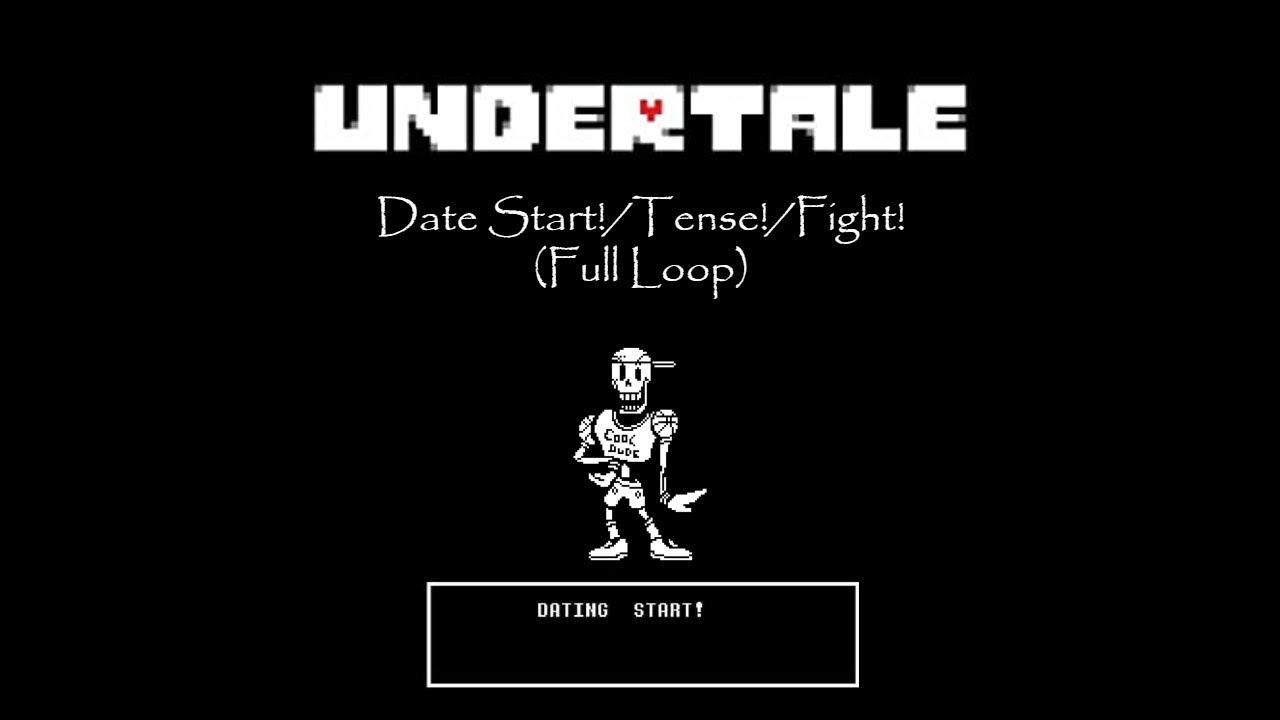 Undertale: Date Start! / Tense! / Fight! (Proper Loop) - YouTube