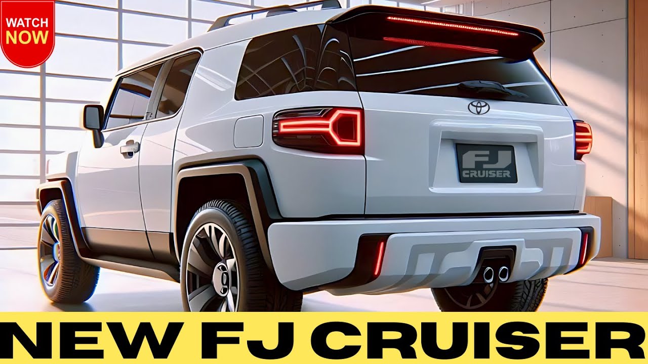 BIG Surprise! 2025 Toyota FJ Cruiser Is Here - FIRST LOOK With New ...