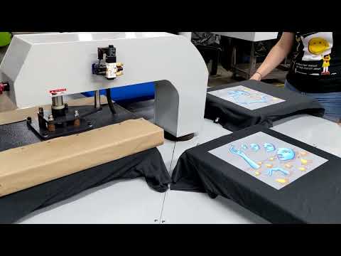 4 Station Heat Press w/ Large Platens