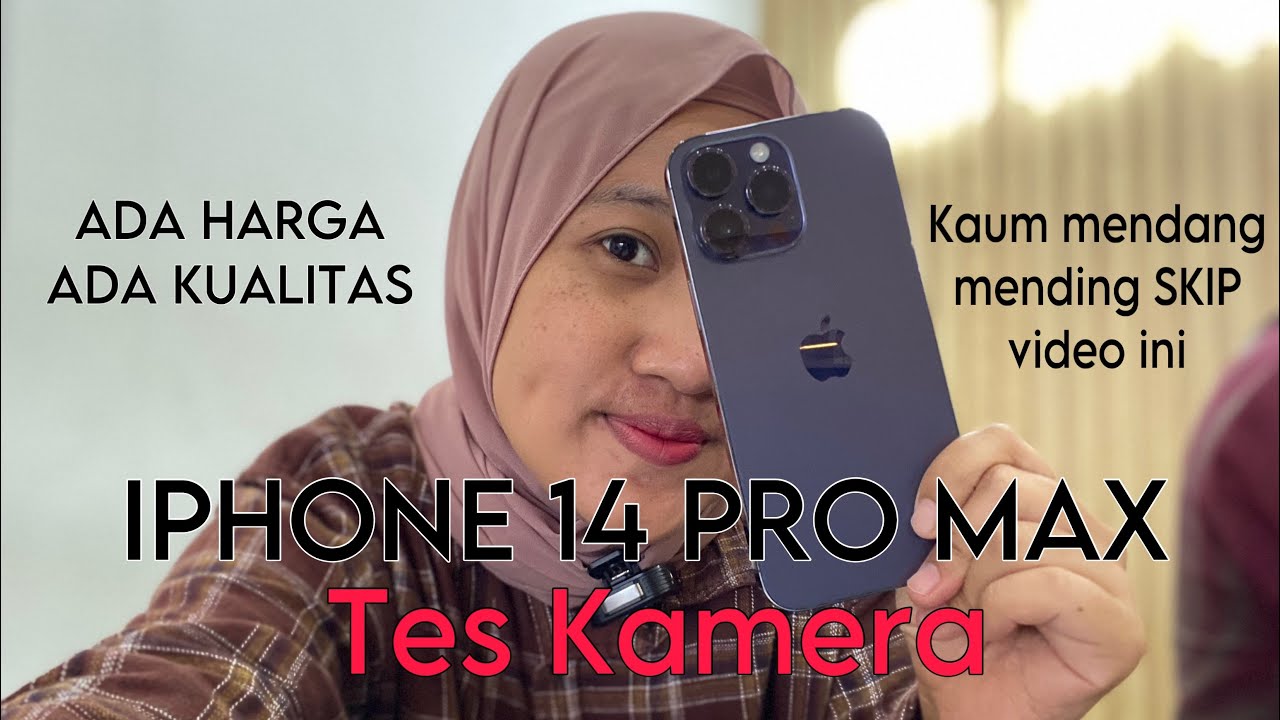 TEST CAMERA IPHONE 14 PRO MAX tahun 2024 - YouTube