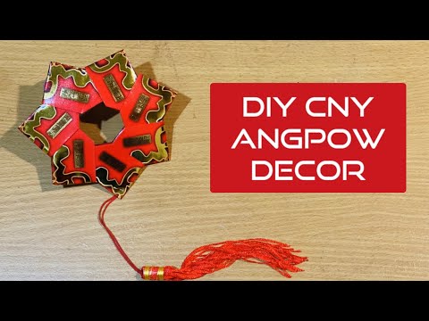 DIY CNY ANGPOW DOOR DECORATION Tutorial - YouTube