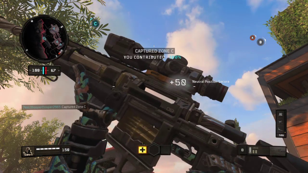 Call of Duty BO4 Sniping - YouTube