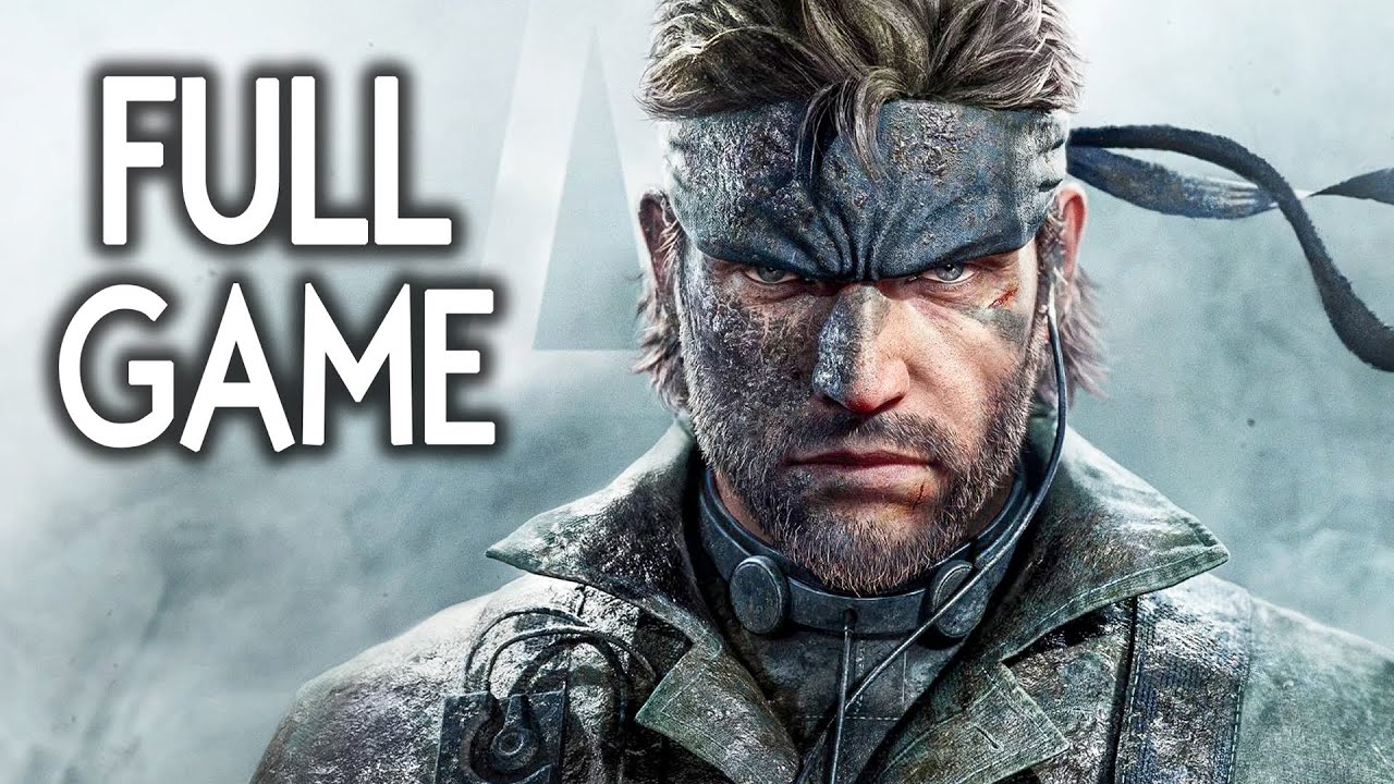 Metal Gear Solid Delta: Snake Eater - Hard Difficulty | FULL GAME No Commentary (Non‑Lethal ...