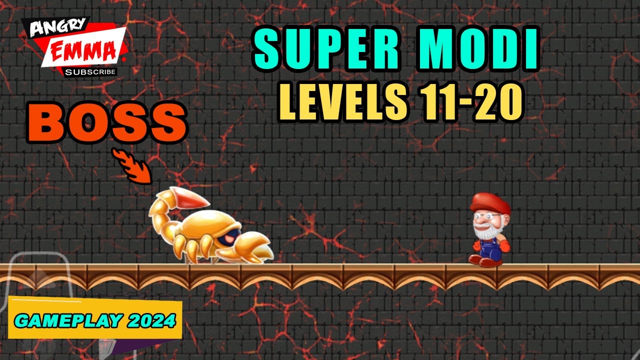 Super Modi - Levels 11-20 + BOSS - YouTube