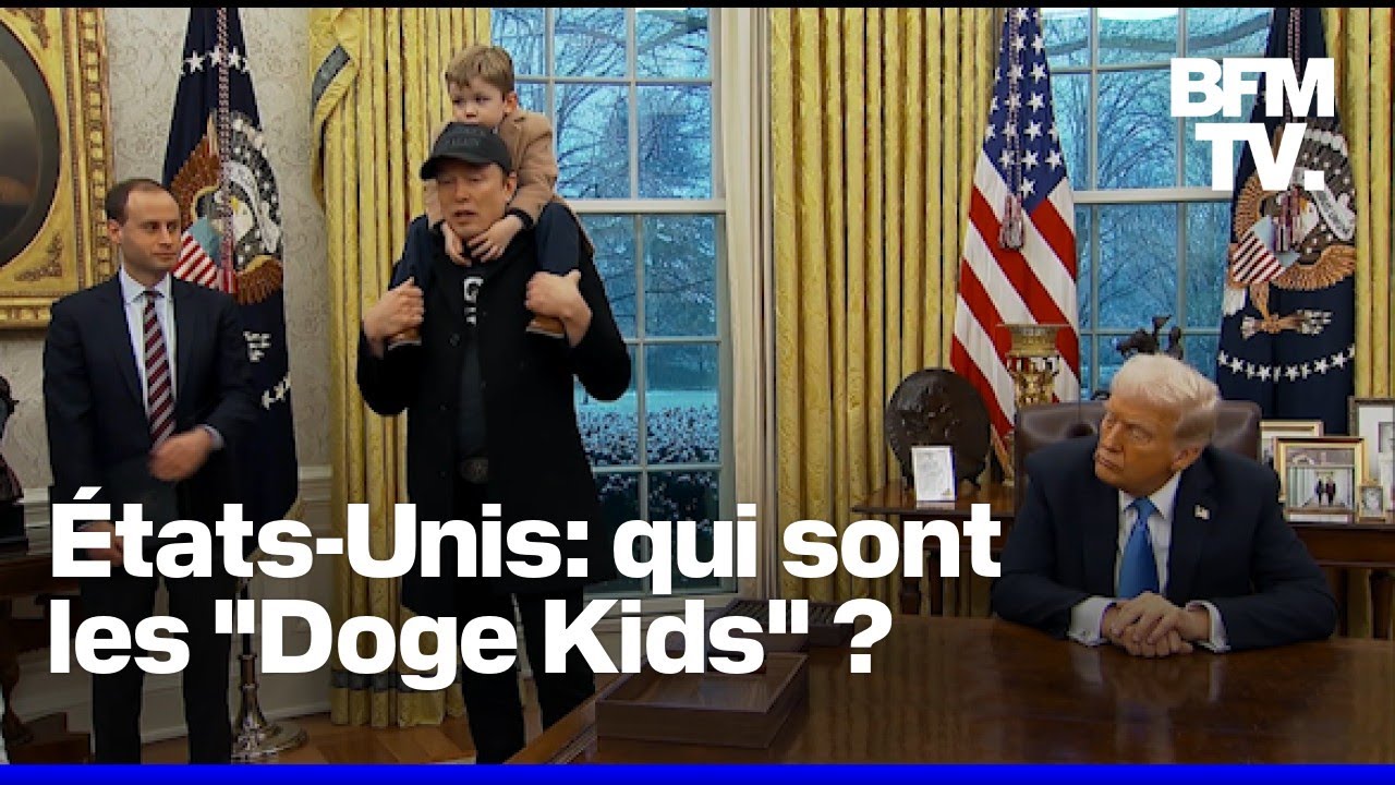 Mais qui sont les "Doge Kids", ces ingénieurs sous les ordres d'Elon ...