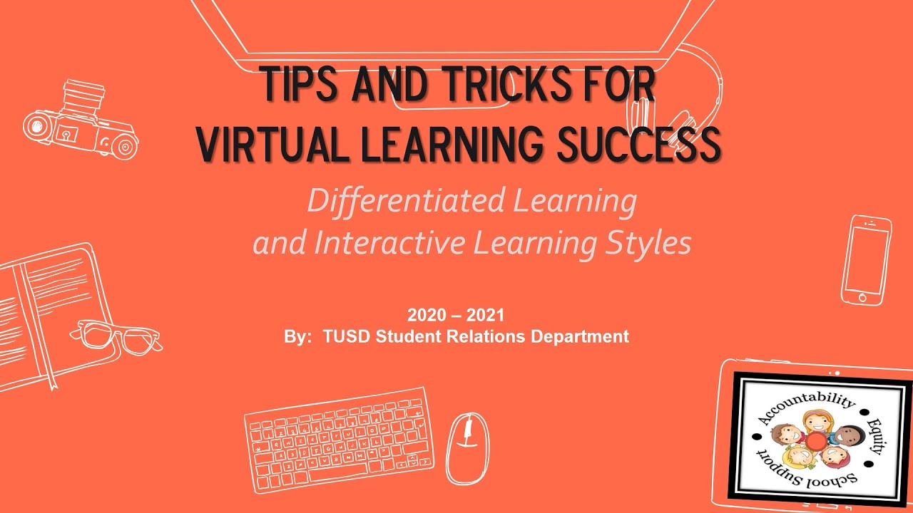 2020-2021 Tips for Virtual Learning Success - YouTube