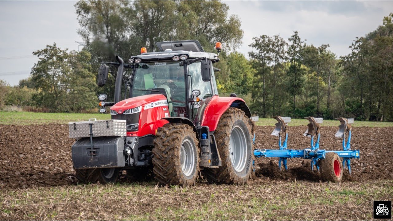 Labour 2020 - Massey Ferguson 6715- Lemken 5 corps - Ets Florimond ...