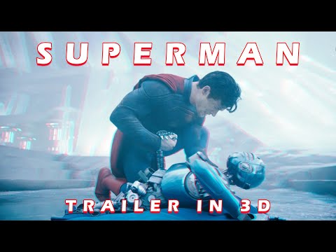 James Gunn's 2024 Superman Trailer in 3D (SBS). 3D Video for 3D Glasses. 100% Unofficial