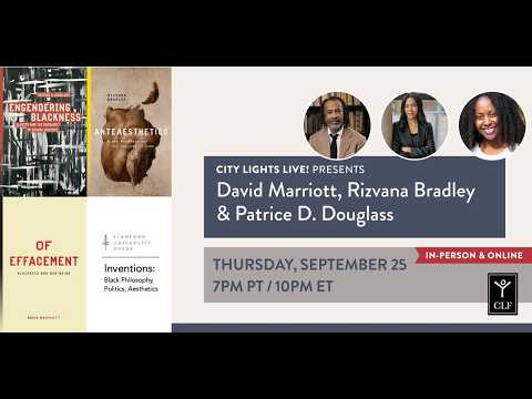 CITY LIGHTS LIVE! Inventions: Black Philosophy, Politics, Aesthetics