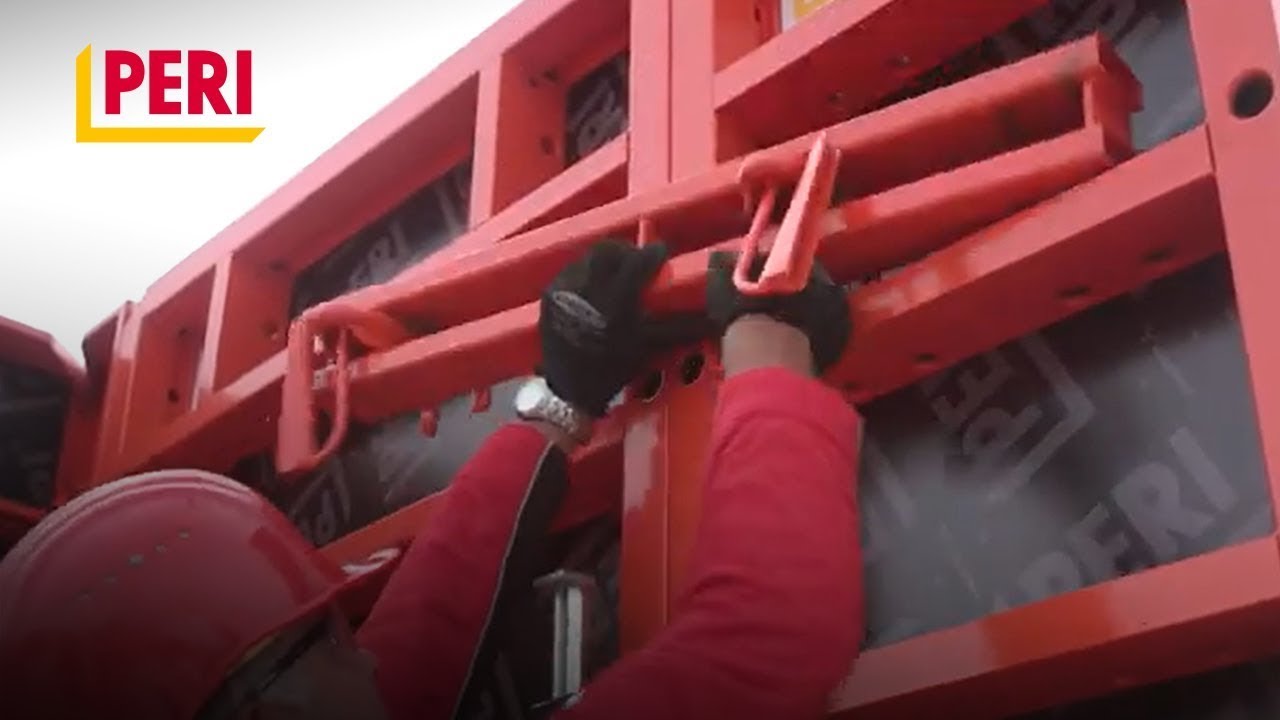 TRAINING | PERI TRIO installation of the compensation waler TAR (EN ...