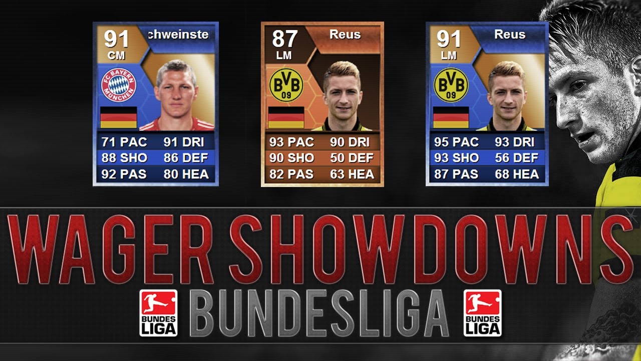 FIFA 13 Ultimate Team Wager Matches Bundesliga | TOTS REUS WAGER! #25 ...