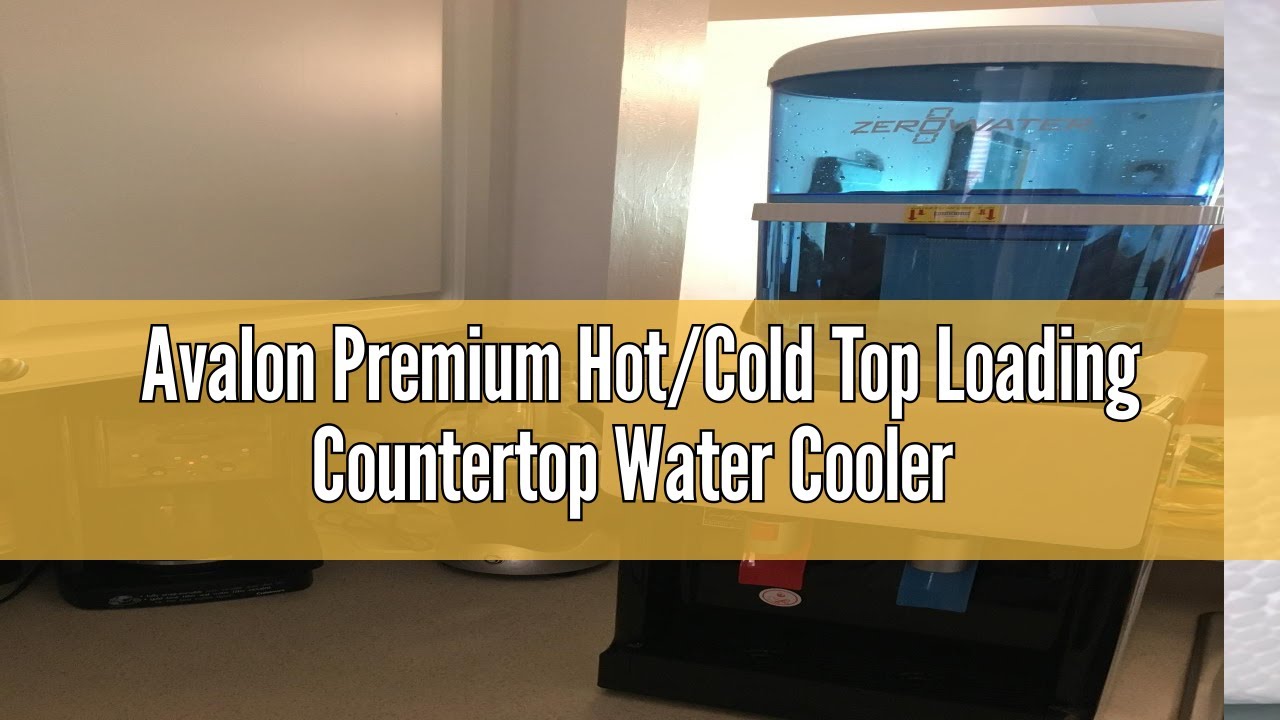 Avalon Premium Hot/Cold Top Loading Countertop Water Cooler Dispenser ...