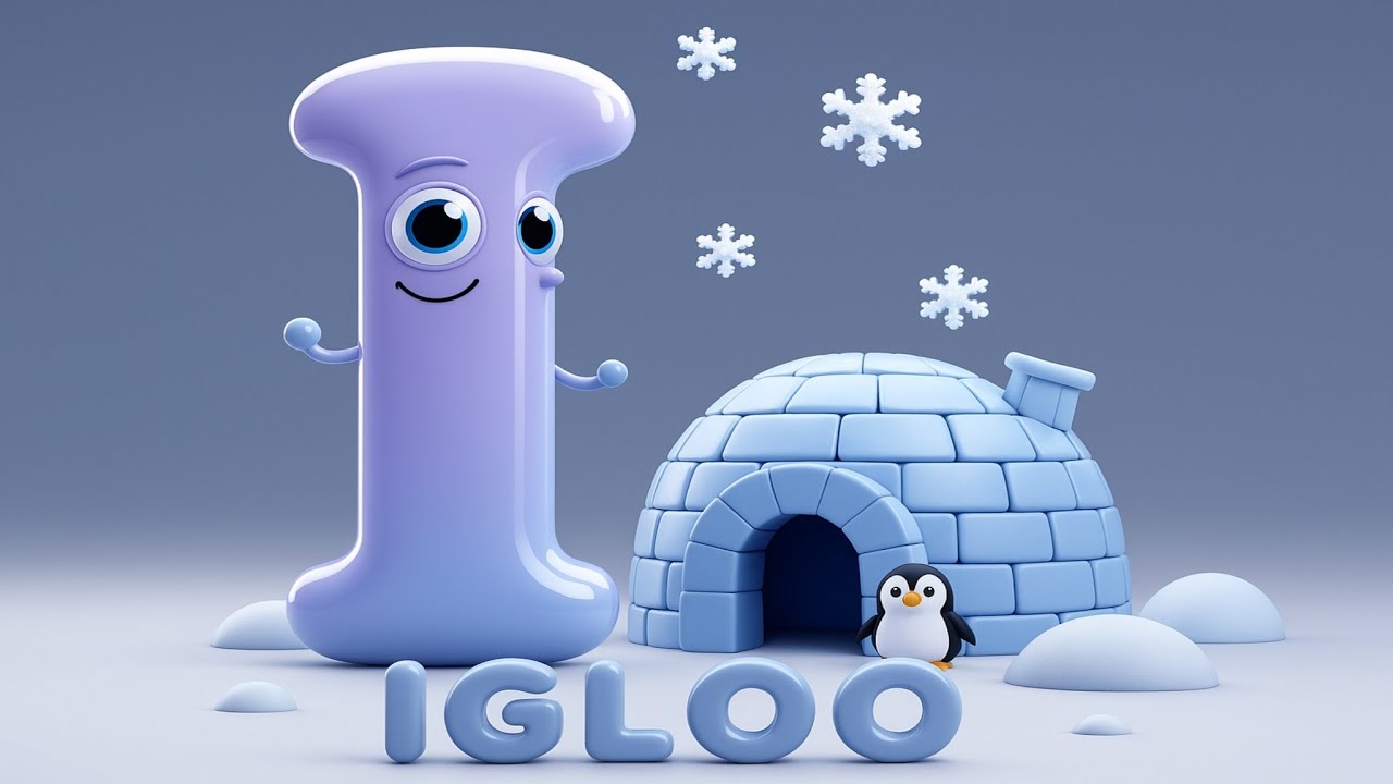 Phonics Song | I is for Igloo 🧊| ABC Song - YouTube