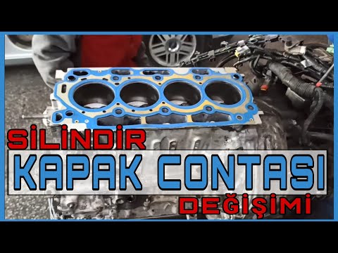 Ford Focus 2 Silindir Kapak Contası Değişimi - Silindir Kapak Taşlama Nasıl Yapılır? - Araç Tamir