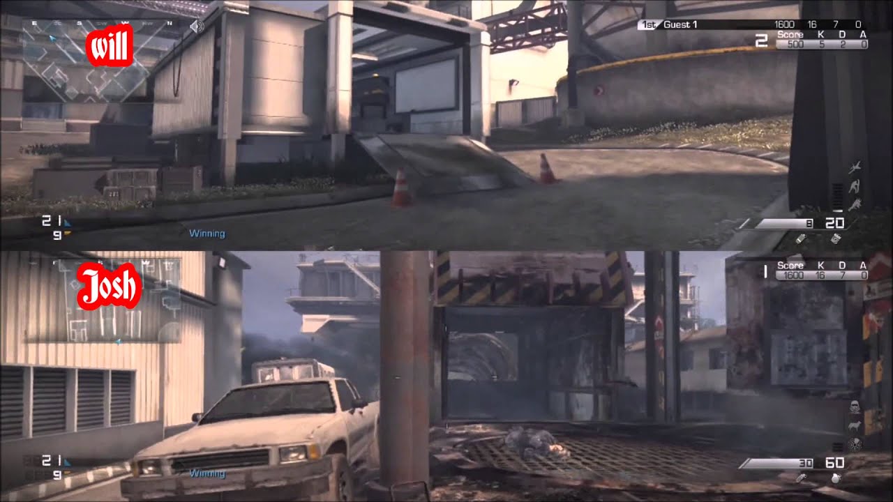 cod split screen - YouTube