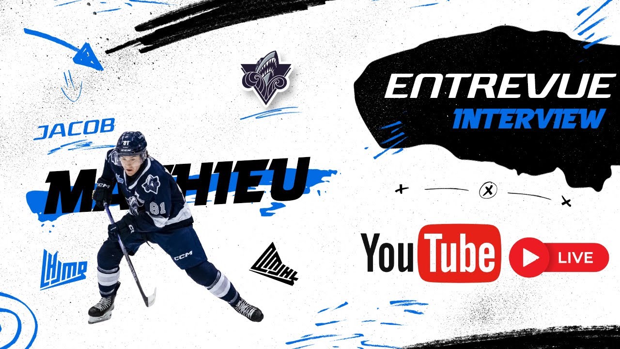 Youtube En Direct LHJMQ | avec Jacob Mathieu (Océanic de Rimouski ...