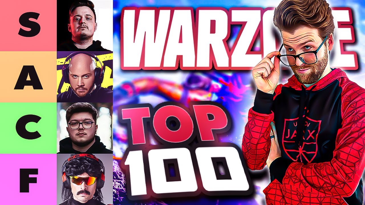 TOP 100 WARZONE PLAYER TIER LIST | I CAUGHT *HEAT* FOR THIS!!! - YouTube