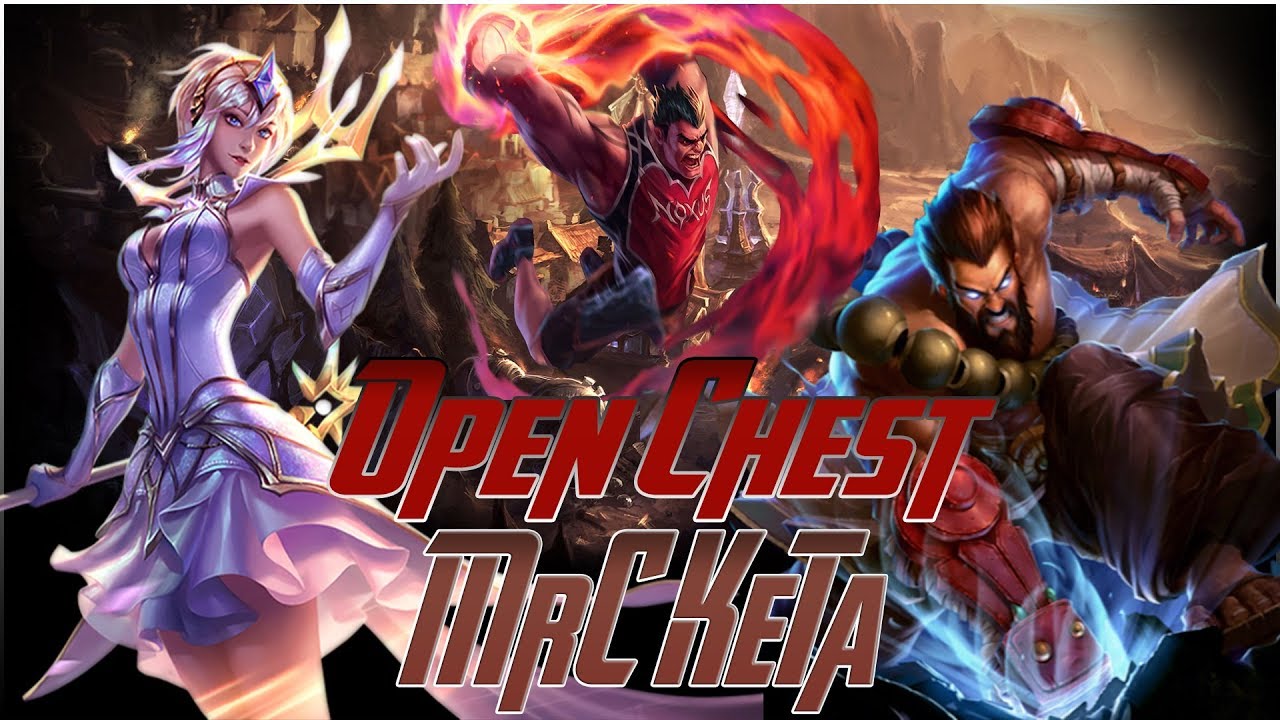 League Of Legends OPEN CHEST CU LIL MOP !!!! CHAT ON !! - YouTube