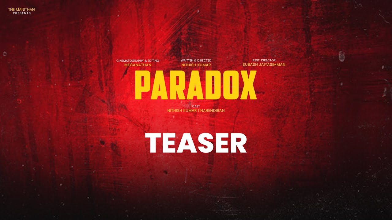 PARADOX - Short Film Teaser - YouTube