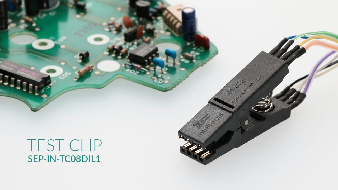 Test clip for DIL-8 Integrated Circuits - YouTube
