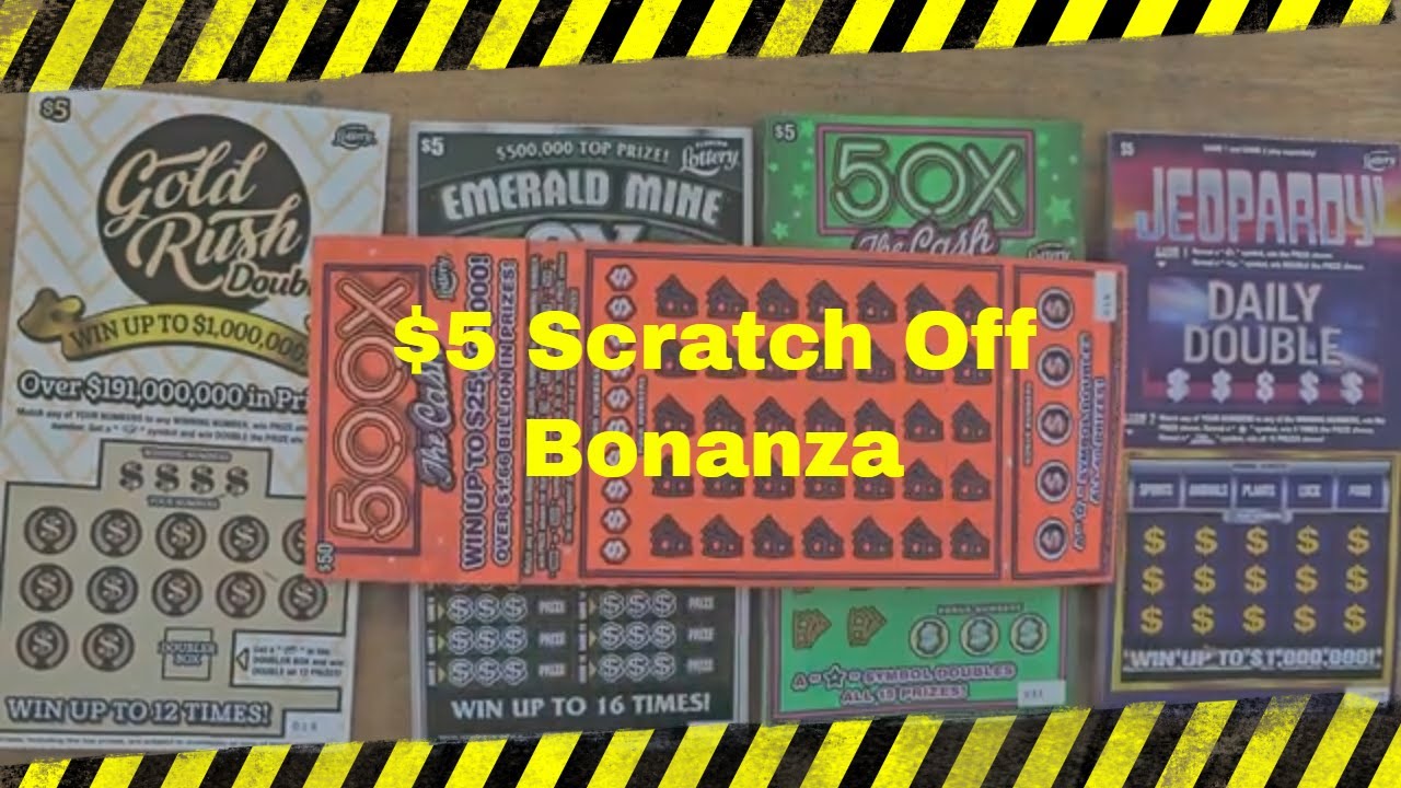 💰 4 Different types of 💵 $5 Florida Lottery Scratch Offs 💰 - YouTube