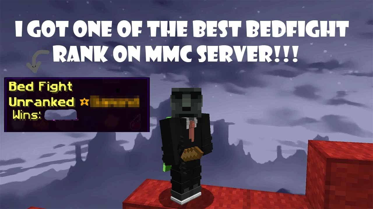 I got one of the best bedfight rank on mmc server !! - YouTube