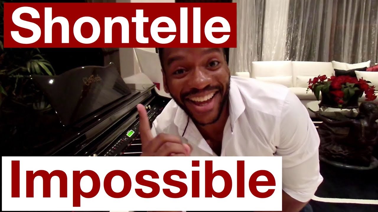 Shontelle | Impossible (Piano cover) - YouTube