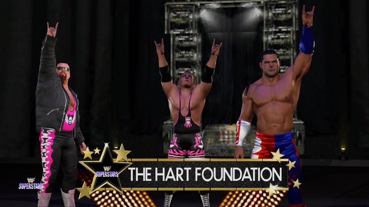 Superstars Feb 95 The Hart Foundation Vs The Smoking Gunns And Bob Holly Youtube