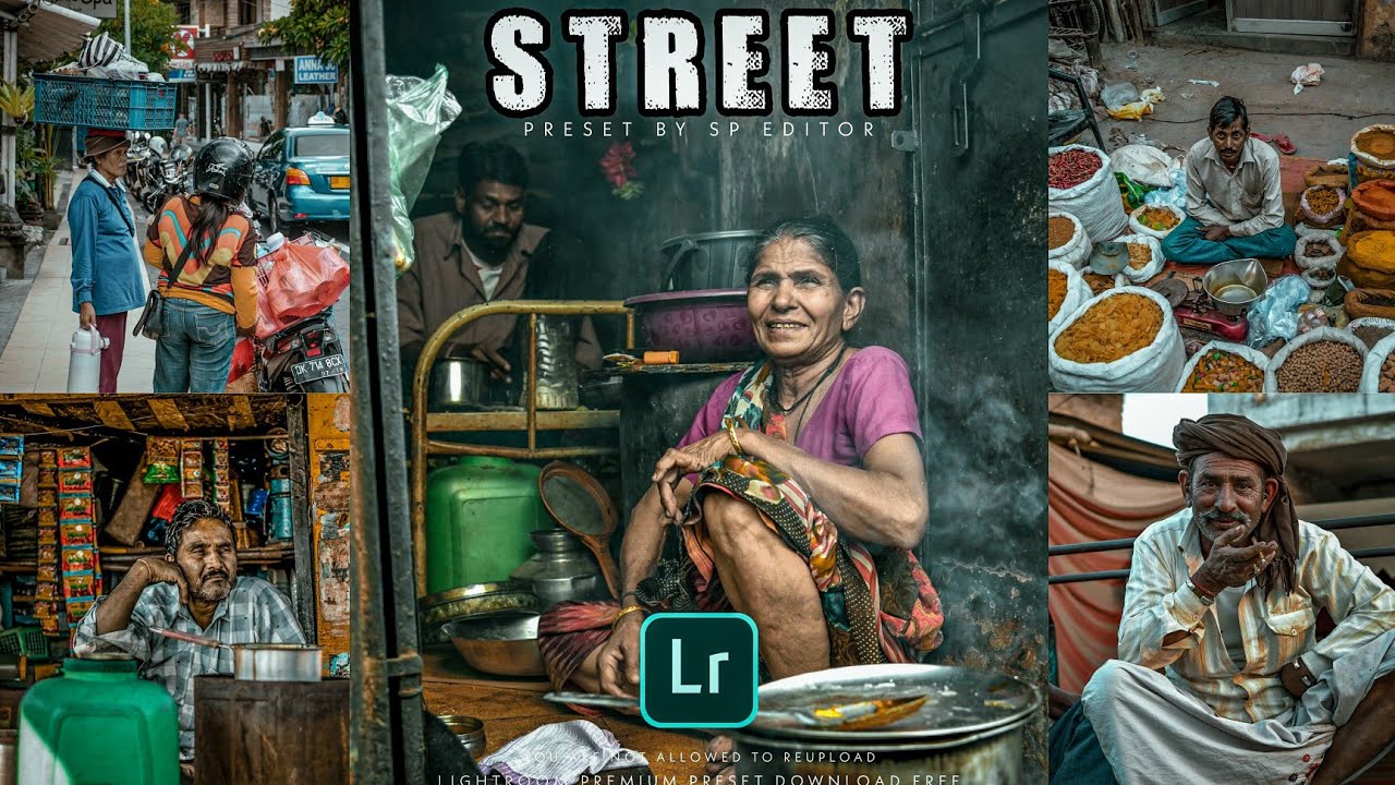 Professional Street Photography Preset | Lightroom Photo Editing ...