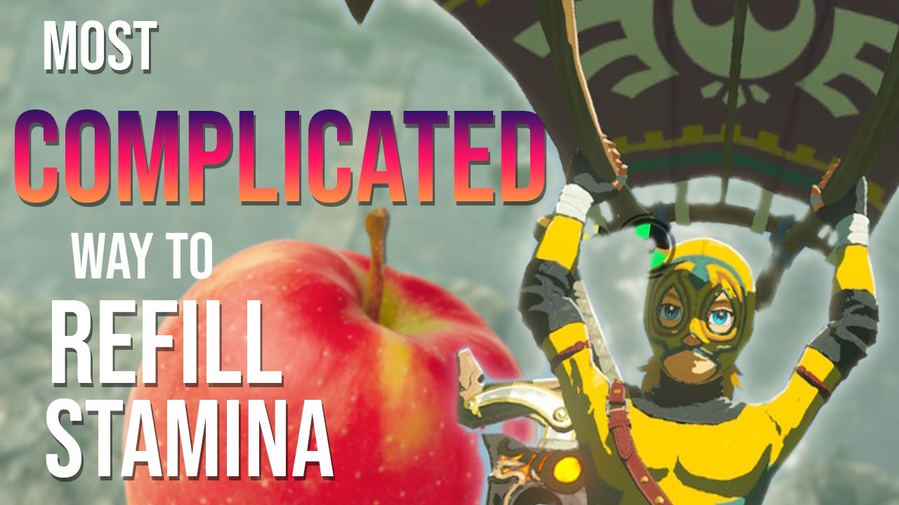 The Most Complicated way to Refill your Stamina | Zelda BOTW | - YouTube