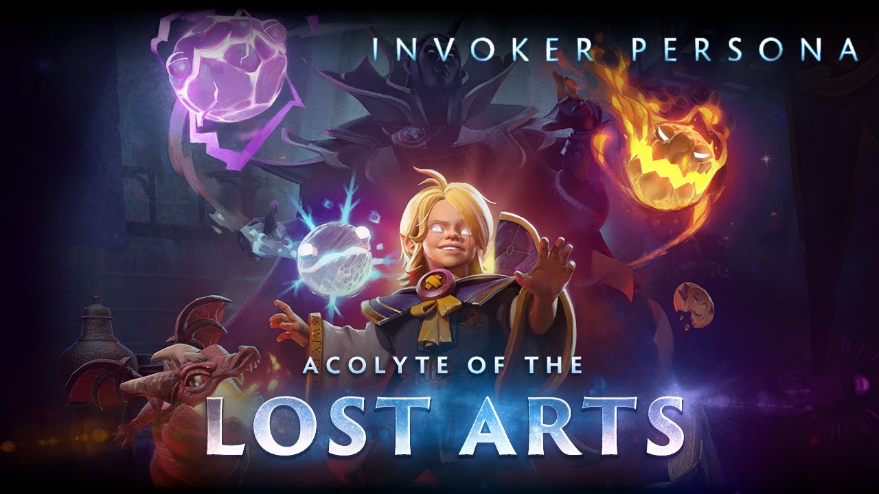 Invoker Persona - Acolyte of the Lost Arts [Dota 2 Wiki Showcase] - YouTube