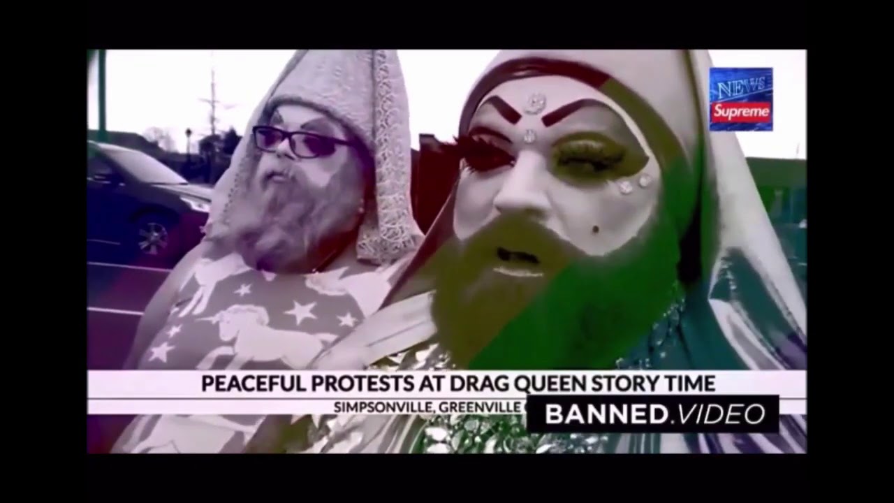 Drag Queen reading time - YouTube