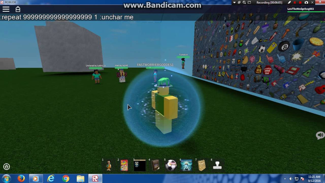 Roblox Test all the Roblox Gear #2 - YouTube