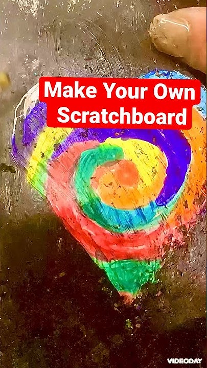 How to Make SCRATCHBOARD! - YouTube